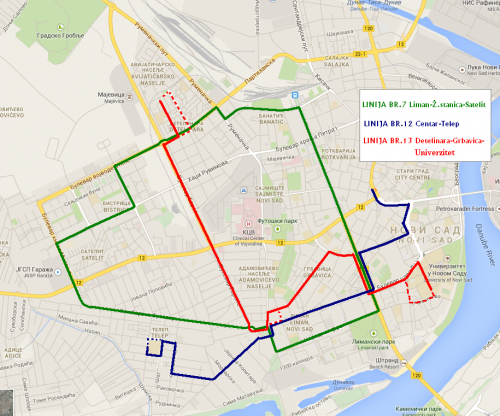 Булеваром Европе и Грбавицом кренула тринаестица | Dnevnik
