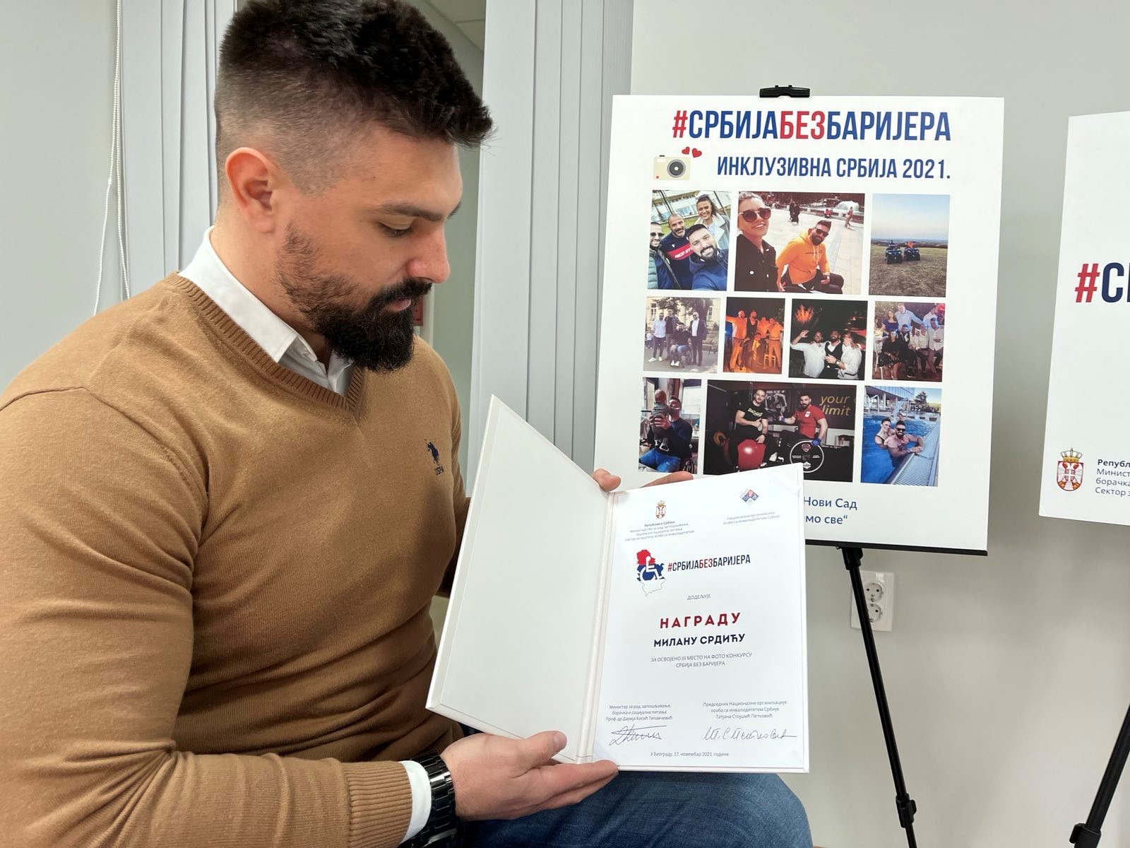 Милан Срдић после саобраћајне незгоде живот посветио безбедности у ...