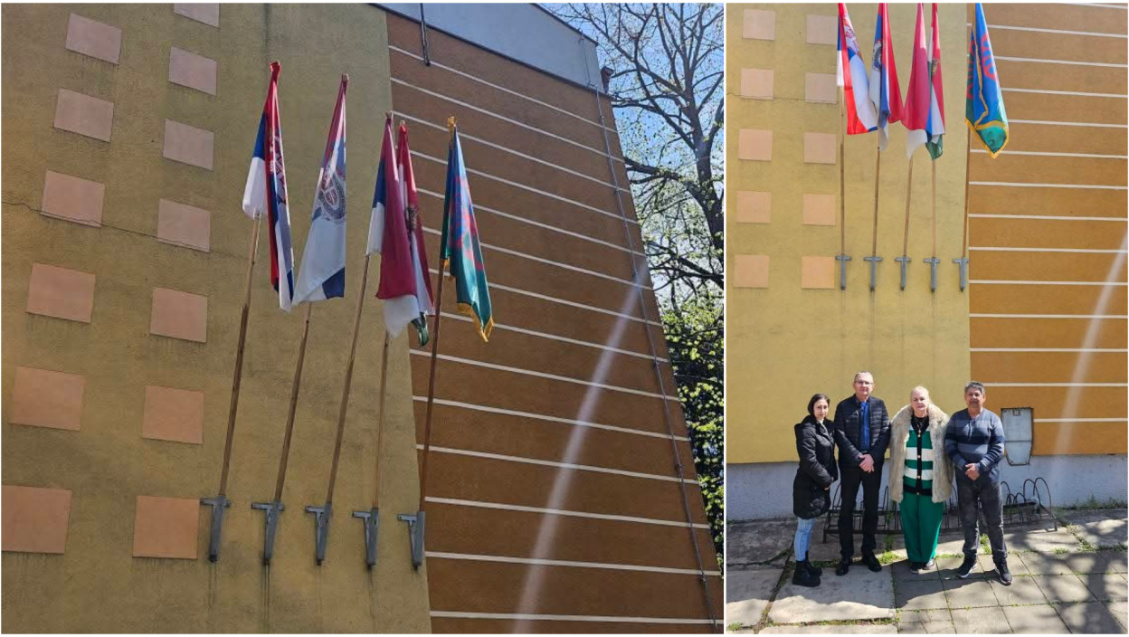 NA ZGRADI OPŠTINE ČOKA POSTAVLJENA ROMSKA ZASTAVA Obeležen Međunarodni ...