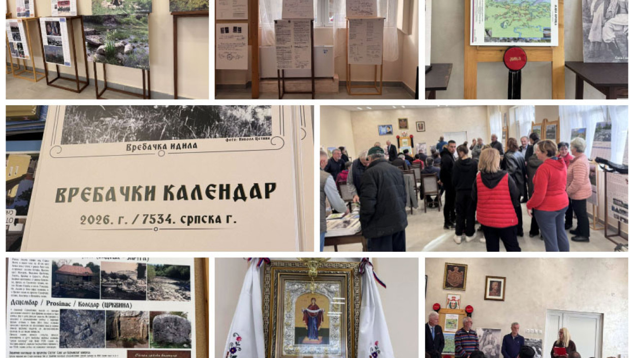 (Foto, video) Vrebac, Selo u Hrvatskoj koje ne zaboravlja Izložba ...