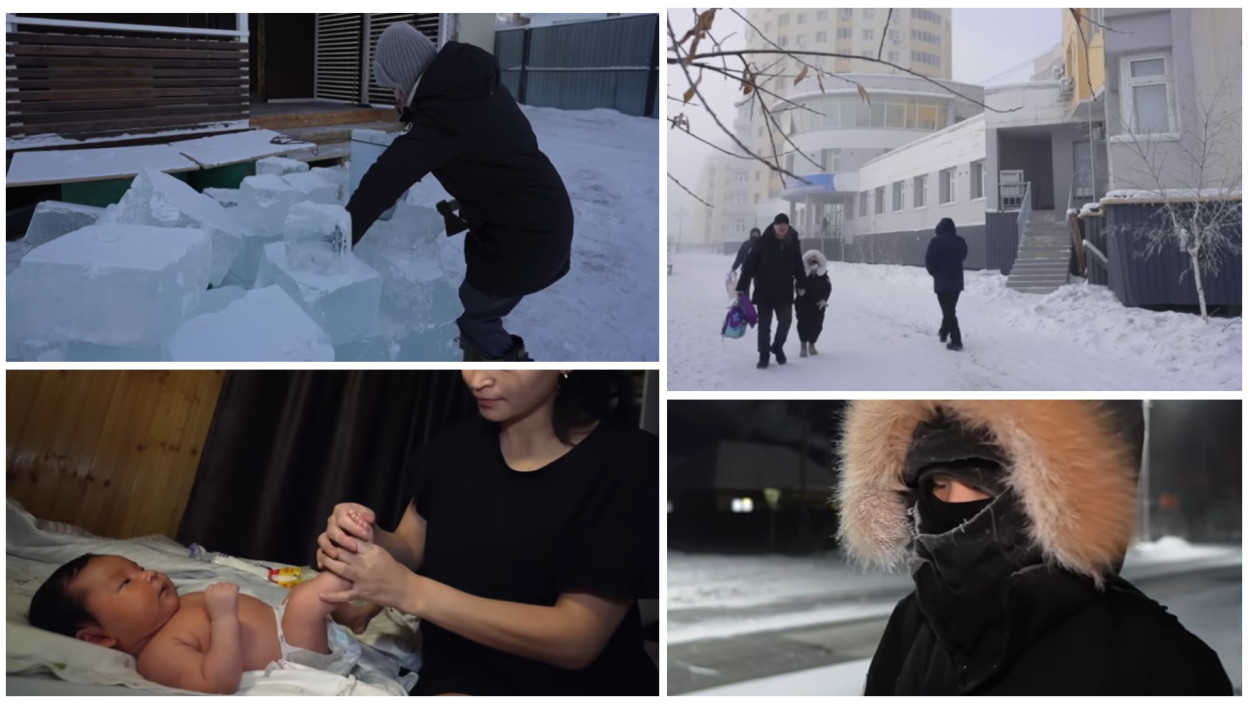 (VIDEO) PODIŽE TROJE DECE NA -64°C! Evo kako jedna mama samostalno ...