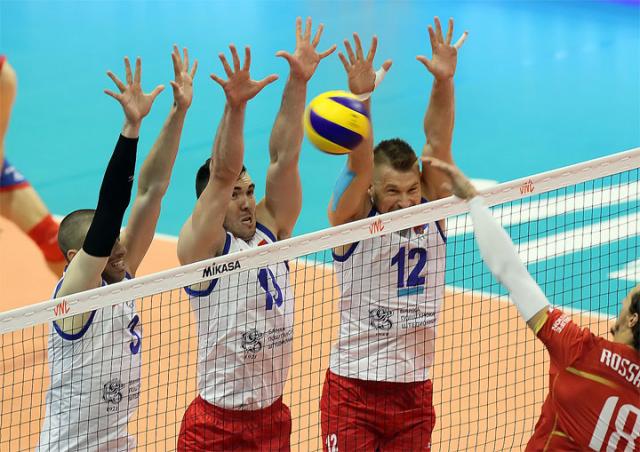 Лига нација за одбојкаше: „Азури” прејаки за „орлове” | Dnevnik